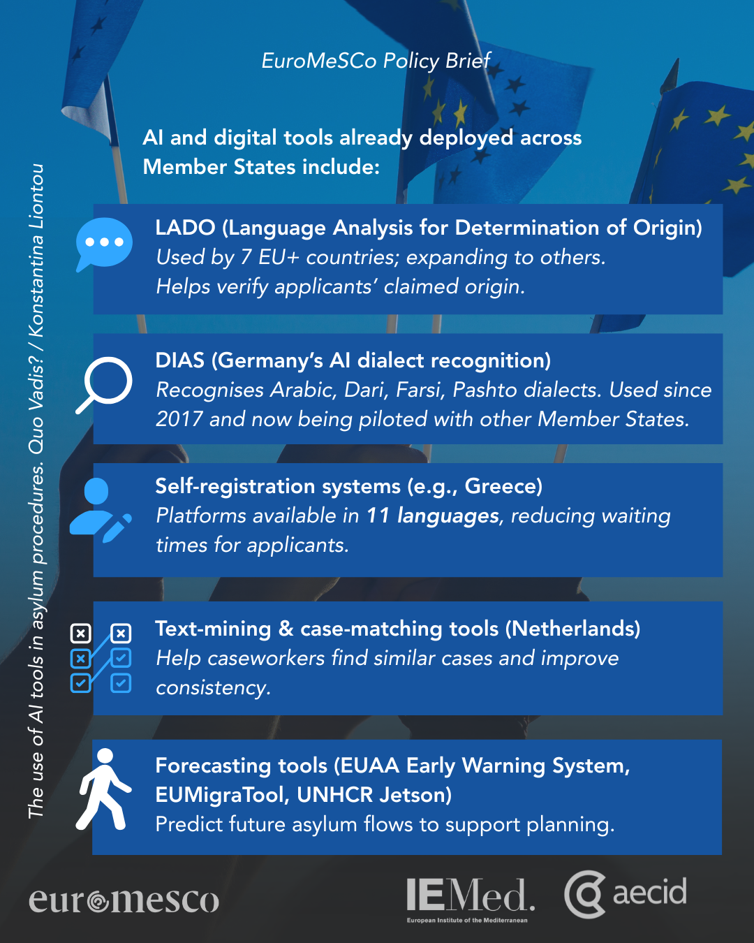 The use of AI tools in asylum procedures. Quo vadis? : EuroMeSCo – Euro ...
